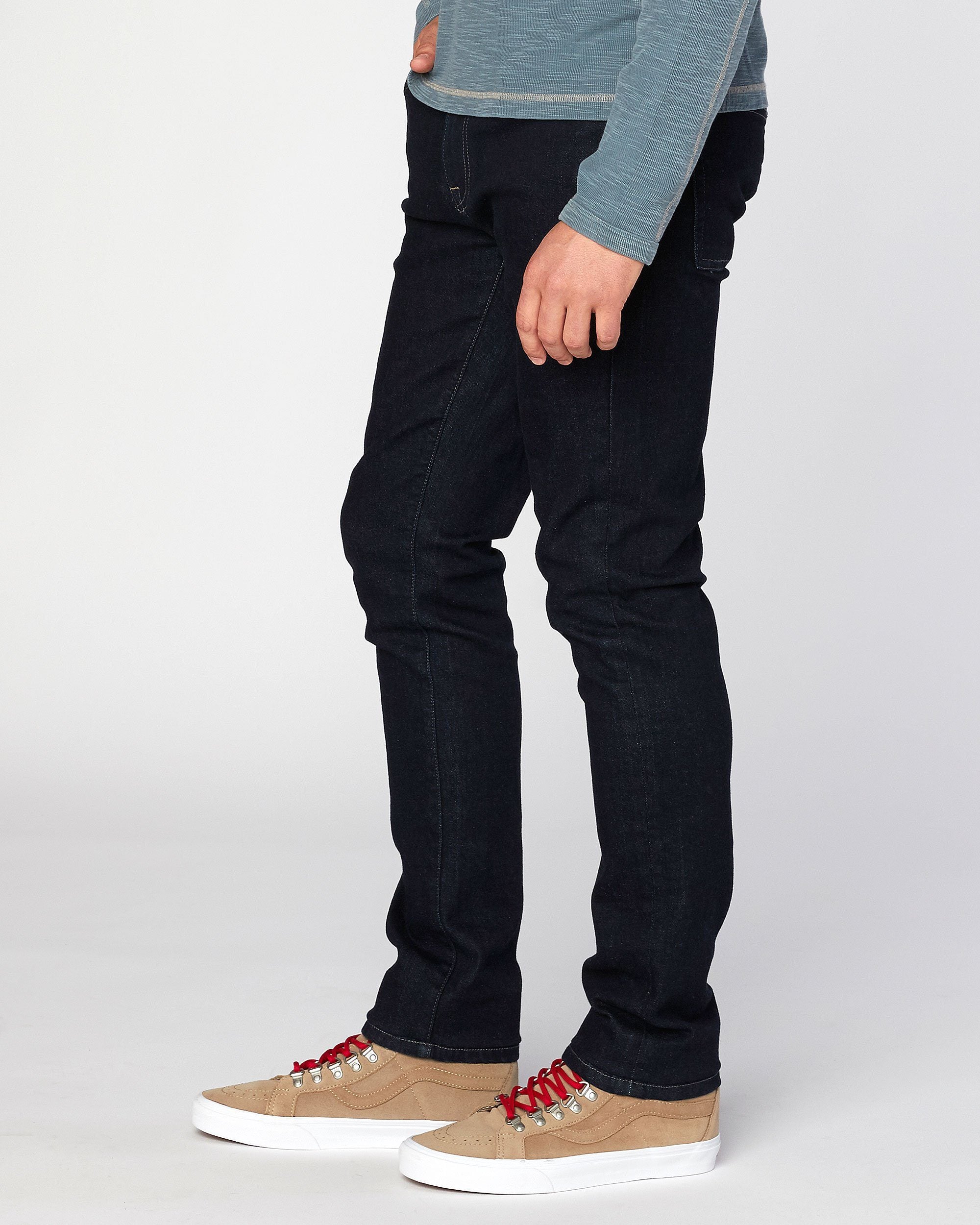 No. 30 Modern Fit Denim Fleece Dark Flex – Agave Denim
