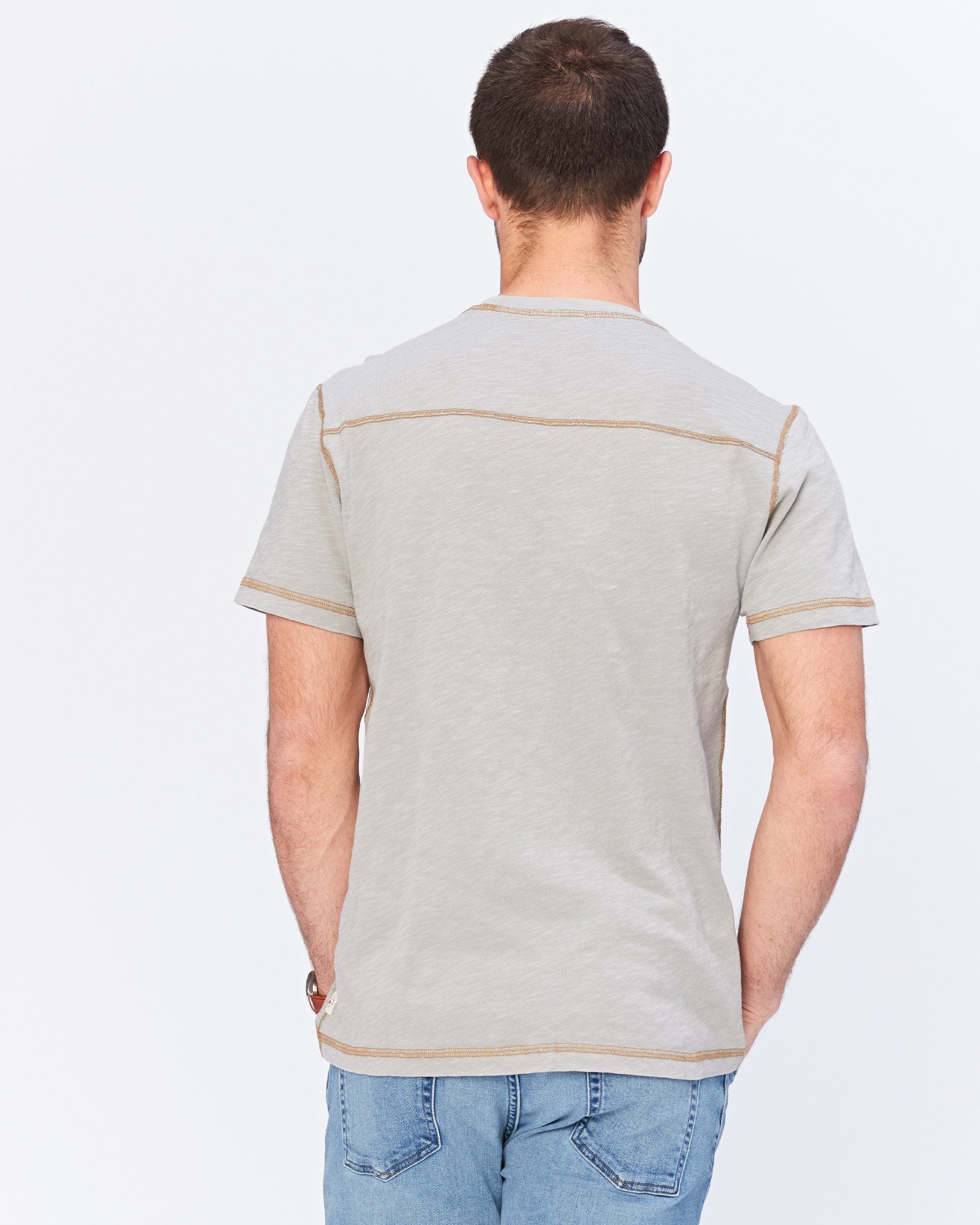 Skeg Short Sleeve Slub Jersey Crew – Agave Denim